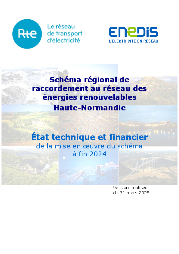 Le Schéma Régional de Raccordement au Réseau des Energies Renouvelables de Normandie (S3REnR) | RTE
